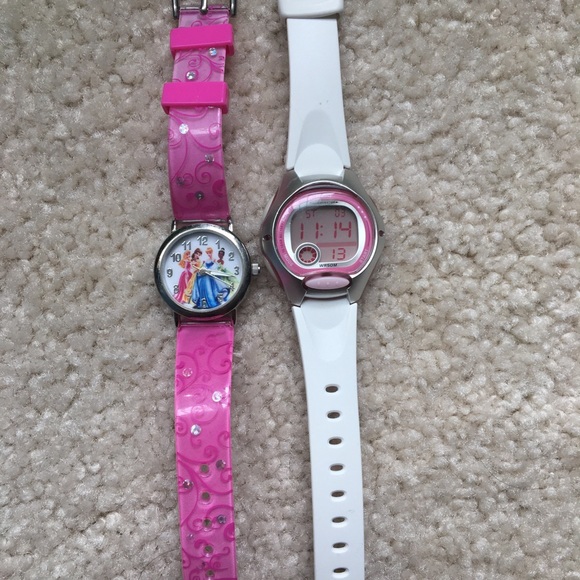 Casio | Accessories | Casio Digital Watch And Disney Princess Watch ...